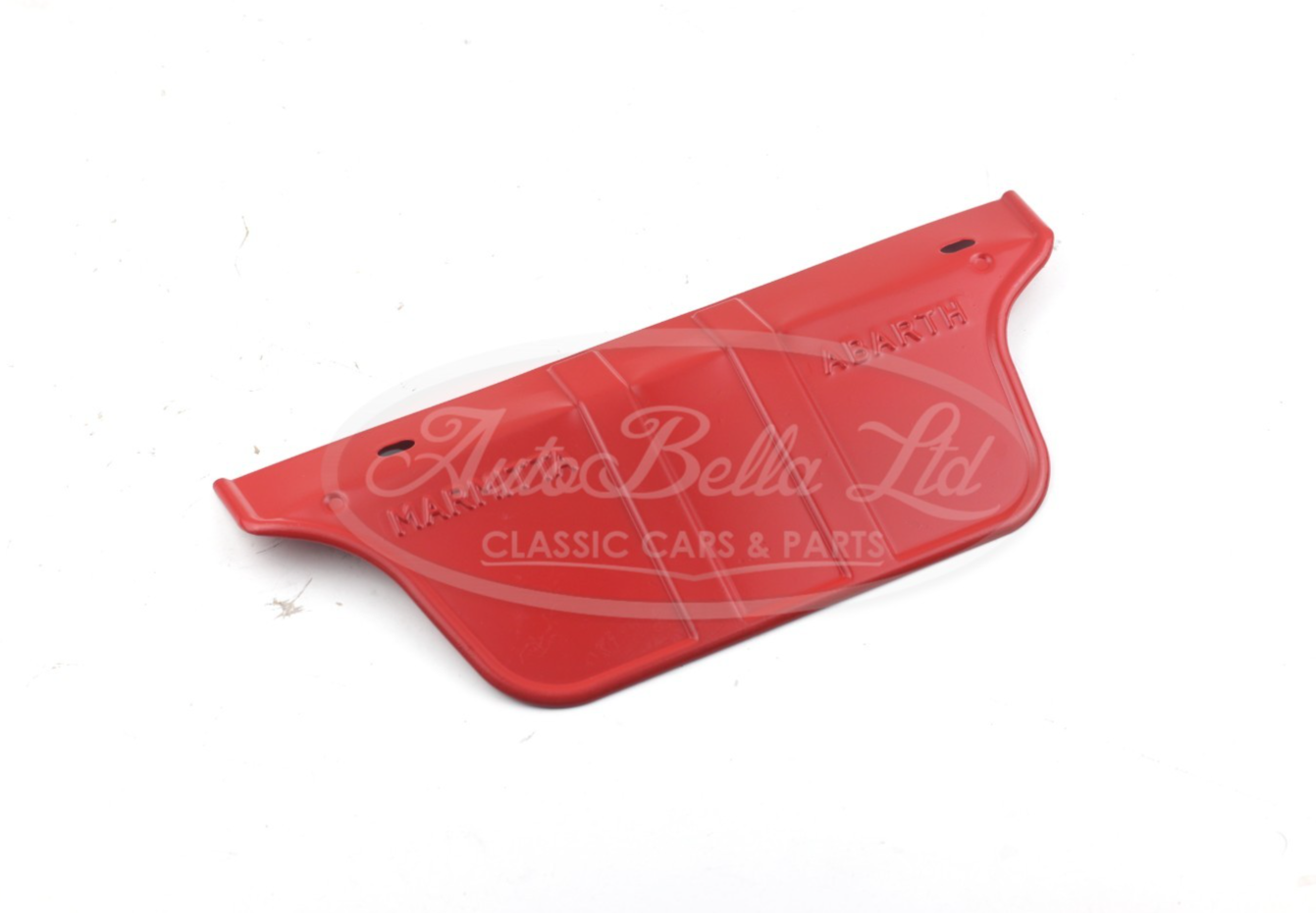 Classic Fiat 500 N D F L R Red Metal Sport Exhaust Heat Shield Abarth ...