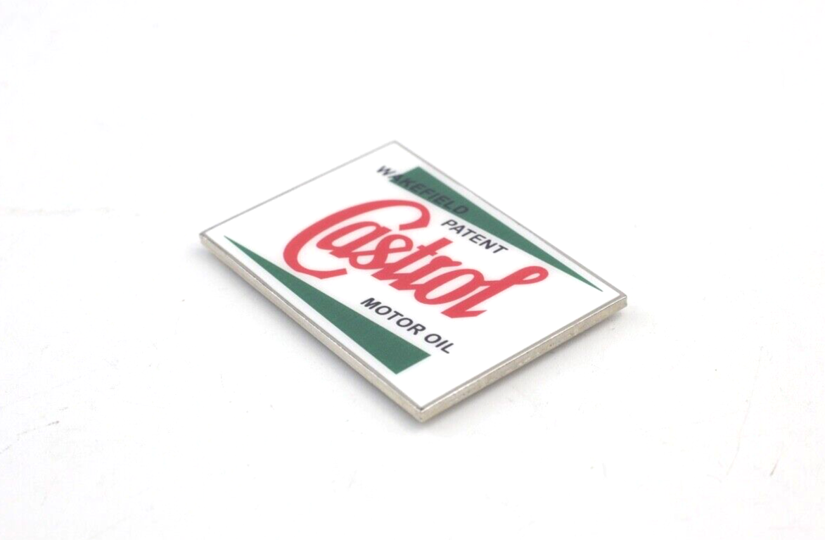 Genuine Castrol Oil Glass Enamel Fridge Magnet Gift High Quality ...