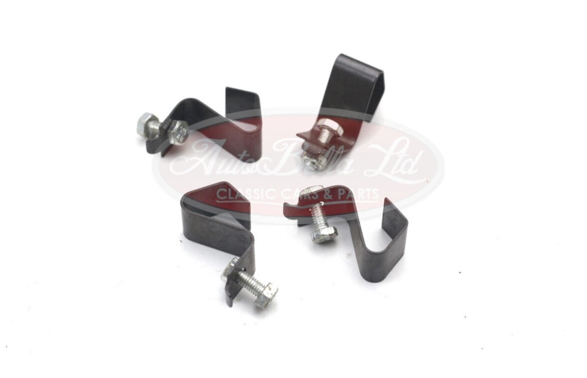 Classic Fiat 600 500 G Wheel Hub Cap Retaining Fitting Clip Clamp Kit ...