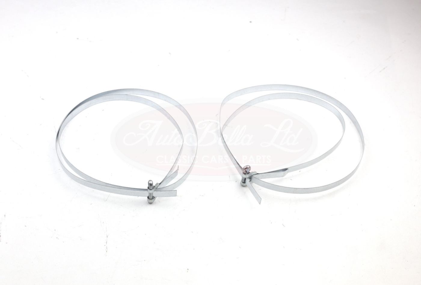 Classic Fiat 500 126 Air Intake Pipe Hose Securing Straps Clip Kit Lik ...