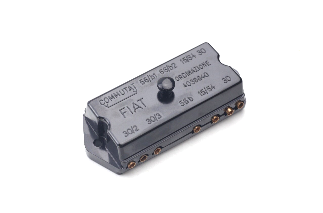 Classic Fiat 500 N D F Round Pin Fuse Box Like Original Brand New ...