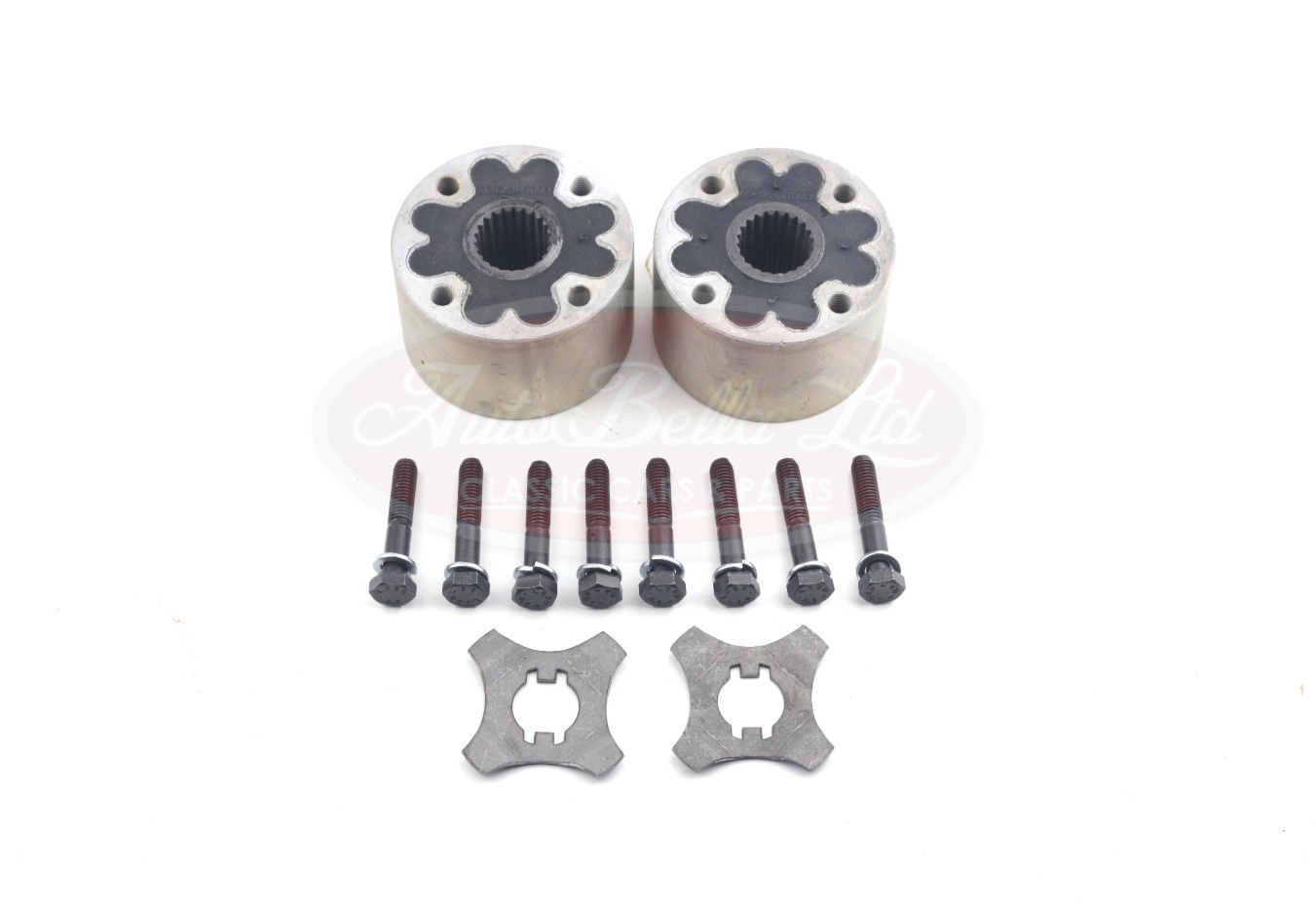 Classic Fiat 500 126 600 Rear Drive Shaft Couplings Bolts & Locking Pl ...