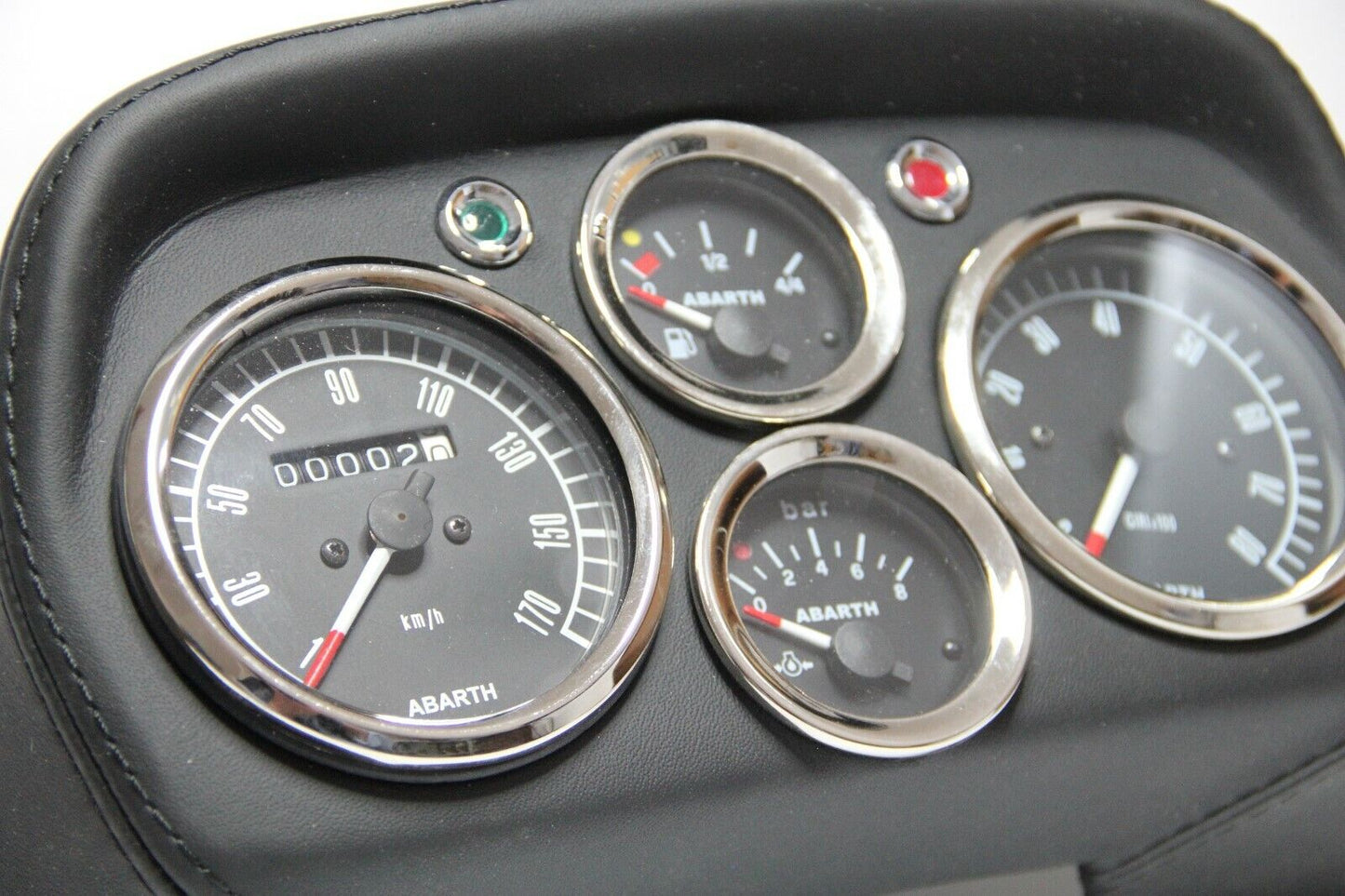 Classic Fiat 500 L 595 Abarth Speedo Speedometer Dashboard Dials Leath ...
