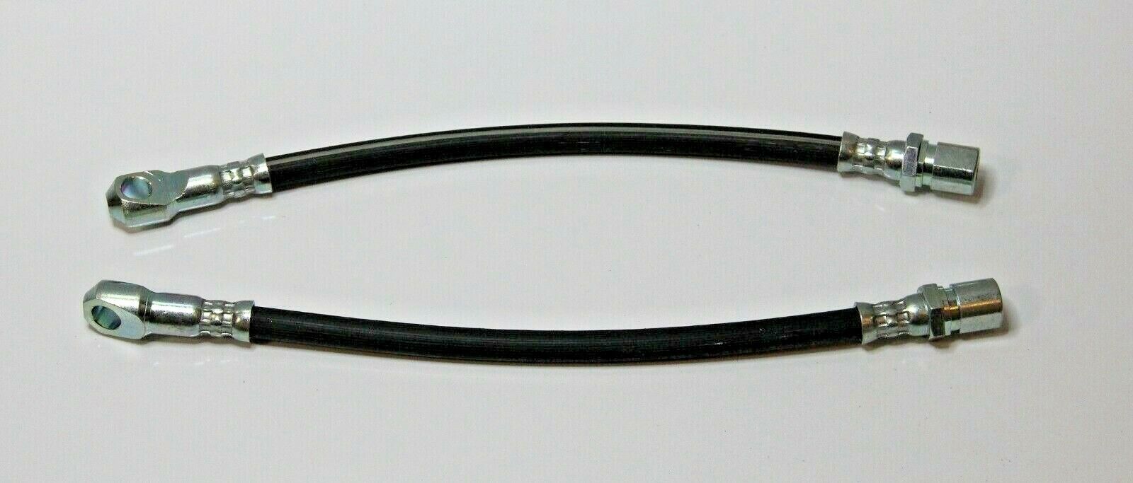 2x CLASSIC FIAT 500 F L R FIAT 126 FRONT FLEXIBLE BRAKE HOSE PIPE TUBE ...