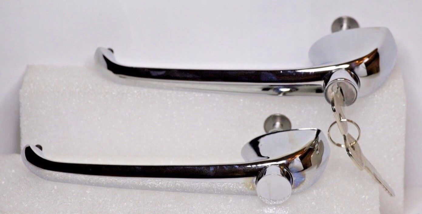 CLASSIC FIAT SPIDER 1200 1500 1600 PININFARINA OSCA DOOR HANDLES KIT C ...